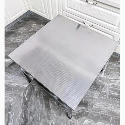 不锈钢叠15495桌餐桌吃家用宿折舍出房饭桌写字学习租桌摆摊便携