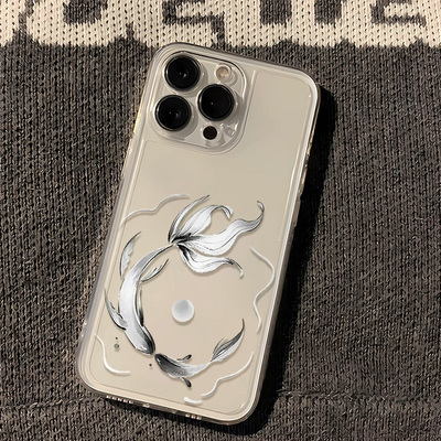 iPhone14小众苹果13透明软ins风华为MATE80恋与深空祁煜荣耀600适用15PLUS手机壳OPPORENO16创意小米17ProMax