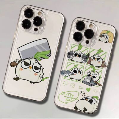 华为mate70恶搞蒜鸟iPhone15适用12ProMax手机壳FINDX8苹果16e透明软OPPOReno14趣味iQOO13卡通VIVOX200ULTRA