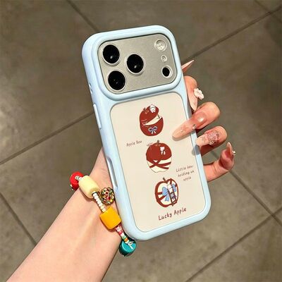 iPhone14大视窗11苹果12ins风15PLUS星空壳13ProMax硬17小众手机壳适用OPPORENO16丝带苹果适用OPPOFINDX9PRO