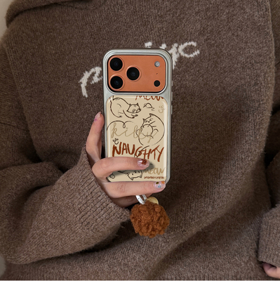 适用苹果17promax女新款手机壳iPhone17air秋冬16pro超好看独特15plus高级感小众14不会撞壳艺术13防摔保护套