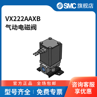 SMC官方正品二通阀VX222AAXB两位两通DC24V