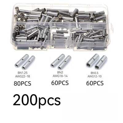 200PCS BN铜中间连接端子冷压端子