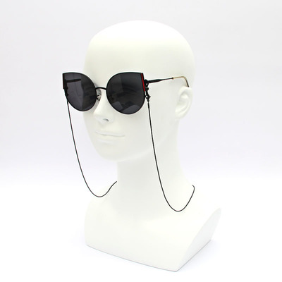 蛇链不锈钢口罩链条钛钢眼t镜链女挂脖防滑挂绳口罩绳耳机挂链子