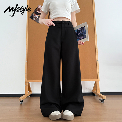 MJSTYLE高级窄版西装裤女2026