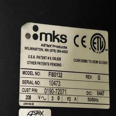 mks FI80132 0190-72071【侨报商行】