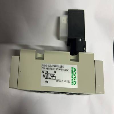 议价-ASCO电磁阀C23BA4002011B40/C23BB400b2011B40原装秒发货