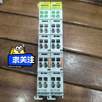 倍福KL1124模块，原装正品拆机，成色几乎全新，功能完好。~