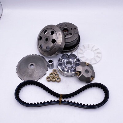 摩托车踏板前后皮带轮豪迈光阳GY6 50 60 80离合器总成驱动盘传动
