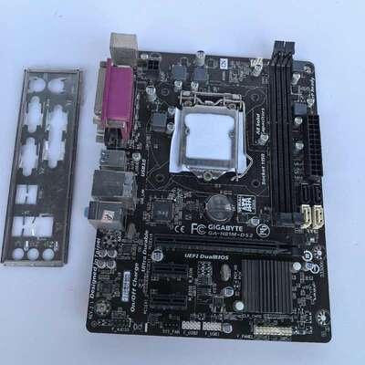 {议价}技嘉H81M-DS2拆机主板，实物图片{可维修}