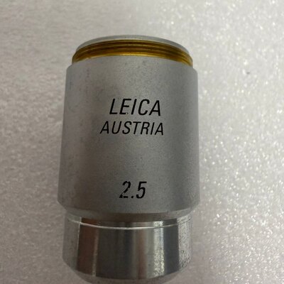 {议价}徕卡Austria 2.5x平场物镜，Plan Fluor系{可维修}
