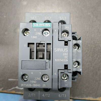 {议价}全新西门子直流接触器3RT6026-1BB40带辅助{可维修}
