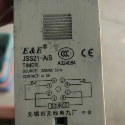 议价价正品 E&E JSS21-A/S 1-999S AC220V AC24V无线电九厂计数器