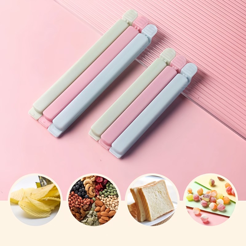 食品封口夹食物保鲜防潮密封夹零食封袋夹塑料封口夹袋子封口夹子