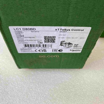 询价~接触器，型号LC1D80BD，实物图拍摄，保证