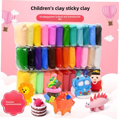 light clay polymer plasticine clay air dry playdough粘土玩具