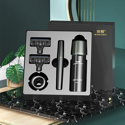 唤醒手动剃须刀男士刮胡子刀专用刀头H303-5礼盒包装送父亲节