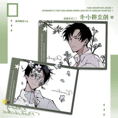 漫画xxxHOLiC周边四月一日君寻百目鬼静拍立得小卡收藏明信片学M