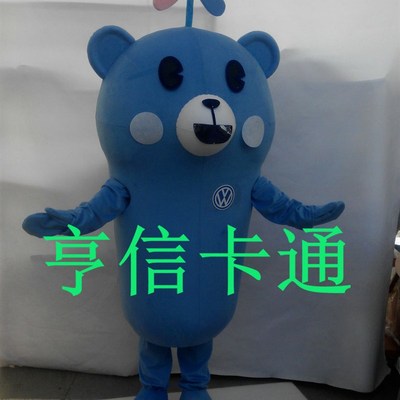 卡通人偶表演服行走大型毛绒定制人偶