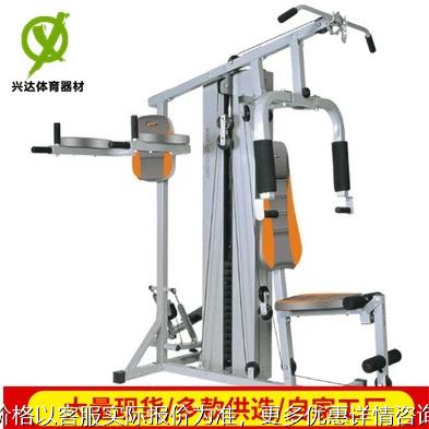 综合训练器家用三人站大型器械力量训练套装 多功能训练器