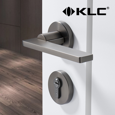 KLC静音门锁室内卧室房门锁简约风格实木门锁具家用通用型把手锁