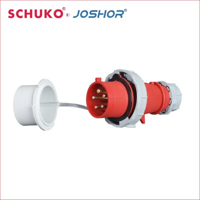 工业插头防水罩 插头防尘盖防水防溅 3P4P5P16A32A63A125A安全罩