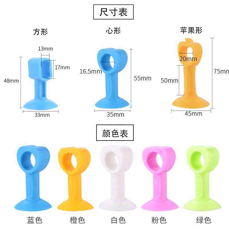 防风门打孔档门吸防撞固定器门大门免把手防风硅胶固定器阳台门垫