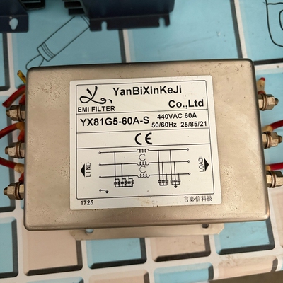 议价言必信YX81G5-60A-S电源滤波器，440VAC 60