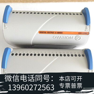 全新艾默生OVATION 1C31122G01 模块卡件需询价