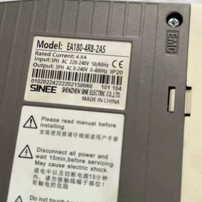99新正弦驱动器型号EA180-4R8-2AS
