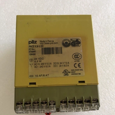 皮尔兹 pilz PNOZ 6安全继电器474899