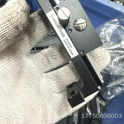 进口Z轴升降微调平台 燕尾槽手调滑台米思米ZLWG100