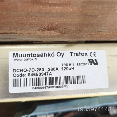 议价Trafox电抗器 DCHO-7D-280，280A 120维修