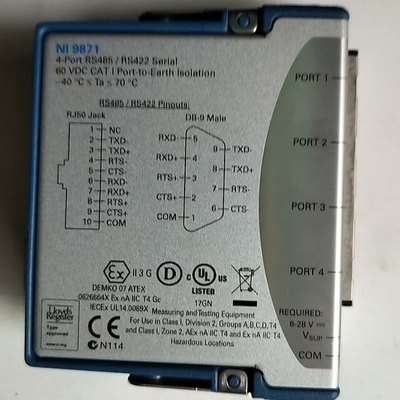 NI 9871 4端口RS485/RS422模块，功能完好，