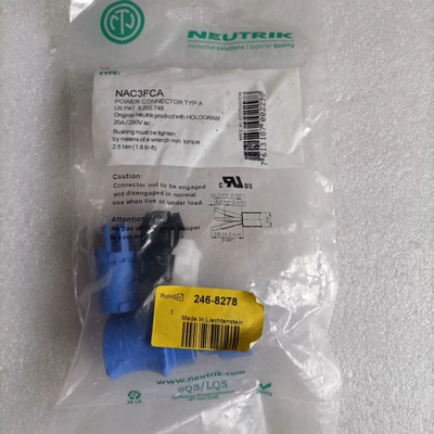 议价NEUTRIK电源插头NAC3FCA，全新原装正品，20A/