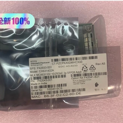 HPE P42043-001 Mellanox MCX631议价