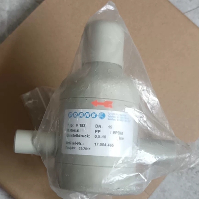 全新FRANK 减压阀型号V182  DN15 材料：PP/议价