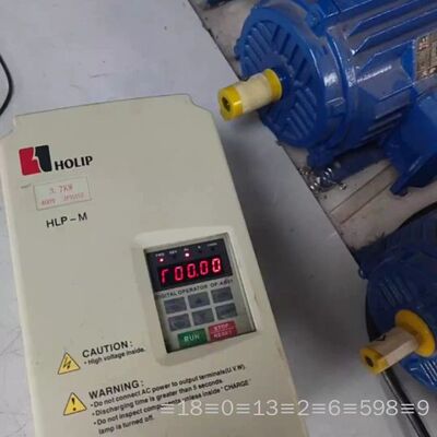 海利普变频器3.7KW，HLPM03D743B，成色如图，每议价
