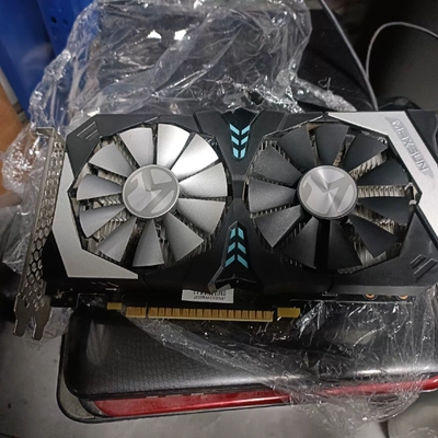 铭瑄 Ms-gtx1050 2g终结者 M.4 橙色靓，正常