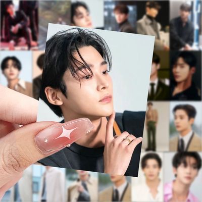 188张金路云周边壁纸贴画高颜值韩娱明星贴画手机手账笔记本贴纸