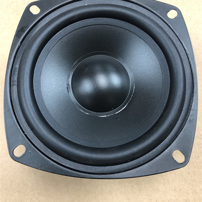 4寸4欧20瓦低音喇叭音箱音响4欧20W低音全频扬声器外磁PP盆峰值
