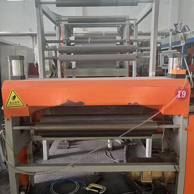 八成新片材机一次性塑料水果盒专用料PPPS单螺杆片材挤出机