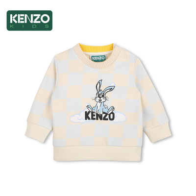 【2026秋冬新品】KENZO KIDS童装婴幼儿宝宝休闲印花卫衣K62133