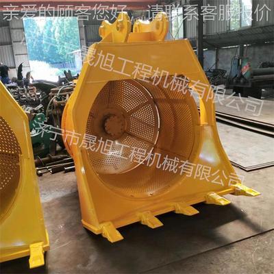 挖掘机多功能滚筒分筛 机挖液压筛斗 沙分石离斗ETB滚筒筛旋转筛