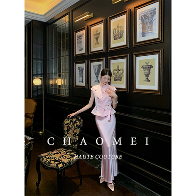 冯（CHAOMEI新中式套装女