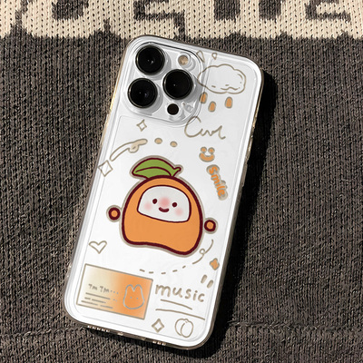 动漫iPhone13苹果12创意OPPORENO14透明软小米17ProMax小众15适用16PLUS手机壳蛋仔果宝特攻橙留香荣耀POWER2