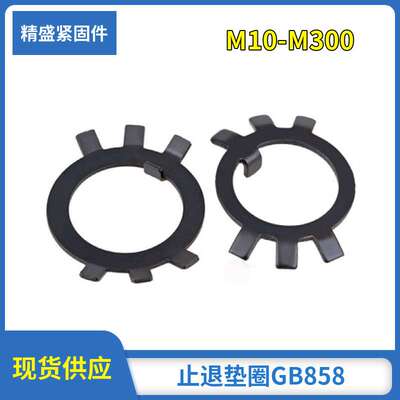 厂家   圆螺母用止动垫圈 止退垫圈   止退垫圈  GB858 10-300