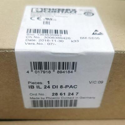 模块IB IL 24 DI 8-PAC 全新原装2861247
