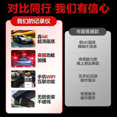 25款赛力斯蓝电e5plus行车记录仪原厂专用隐藏免走线4K超清夜视