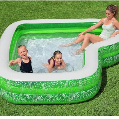 Bestway 54336 二环家庭水池 儿童戏水池 游泳池